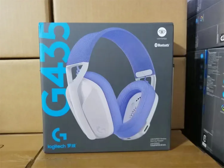 Logitech G435 Lightspeed Wireless Dual Mode Gaming Headset 7.1 Surround ...