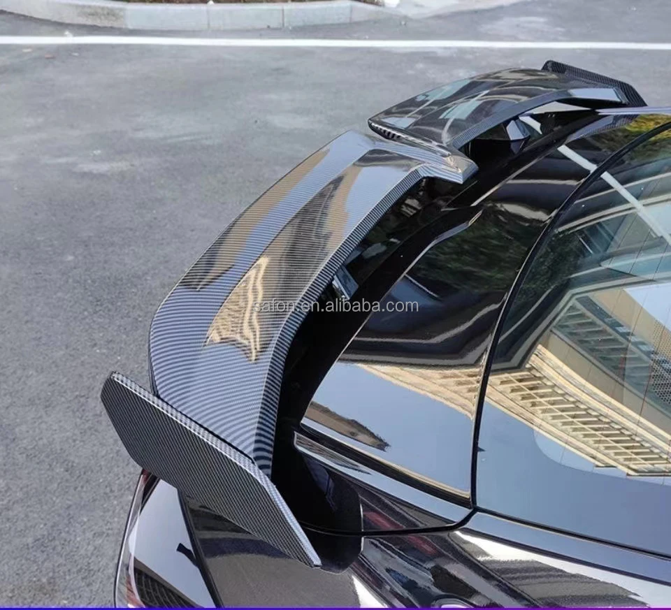 2022 New Other Car Accessories Carbon Fiber Universal Roof Spoiler ...