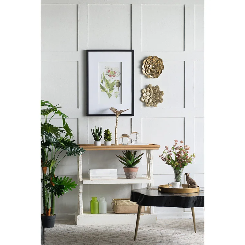 Premium Quality French Country Stylish Washed White And Natural 2 Tired ...