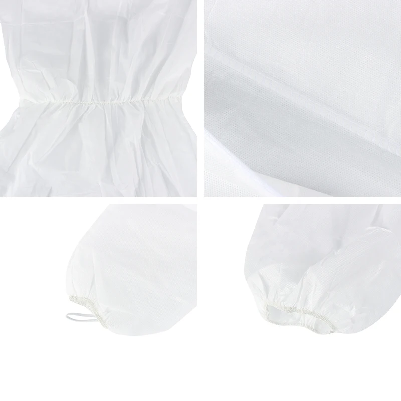 Cleanroom Suit Bunny Suit Microporous Coverall Hazmat Suit