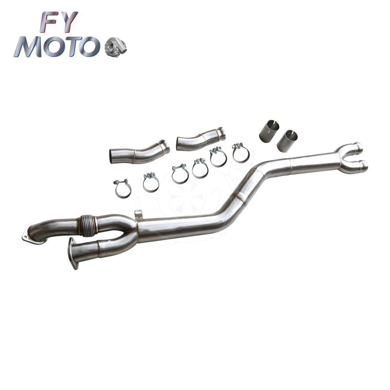 Ss304 High Flow 3.5 Inch Exhaust System For Bmw S58 G80 M3 G82 M4 2020 ...