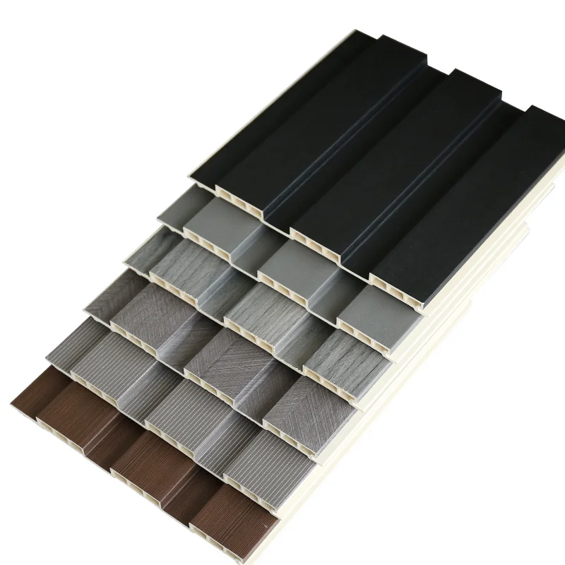 Great Wall Wallboard Pvc Veneer Fluted Solid Mdf Wood Decorative Grille ...