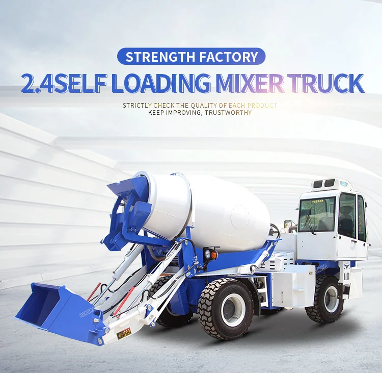 High Efficiency Concrete Mixer Truck for Sale - Heng Wang