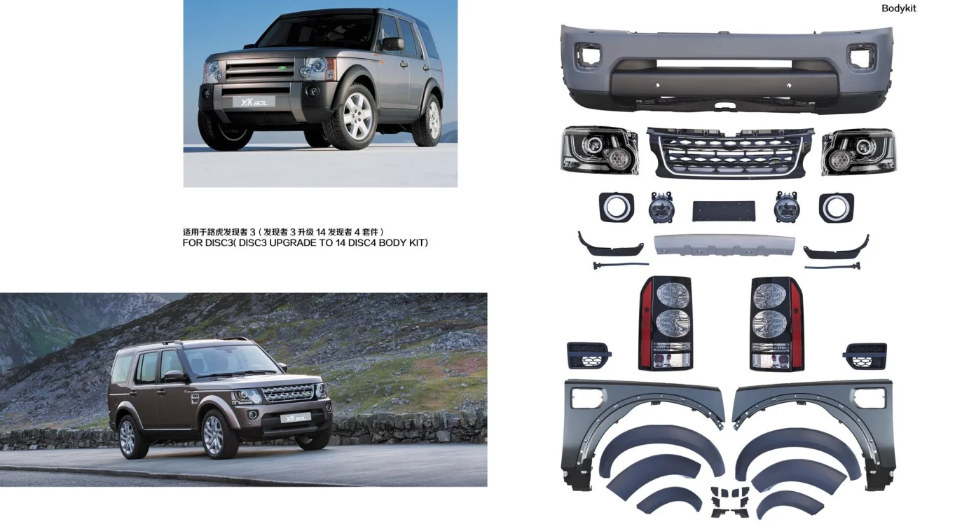 Upgrade Your Land Rover Discovery 3 with Autobiography LR4 Body Kit
