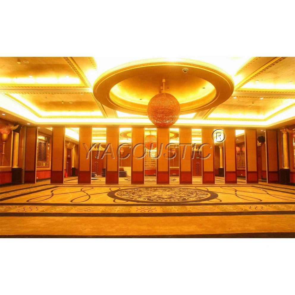 Sliding Folding Walls Conference Hall Soundproof Partitions Movable ...