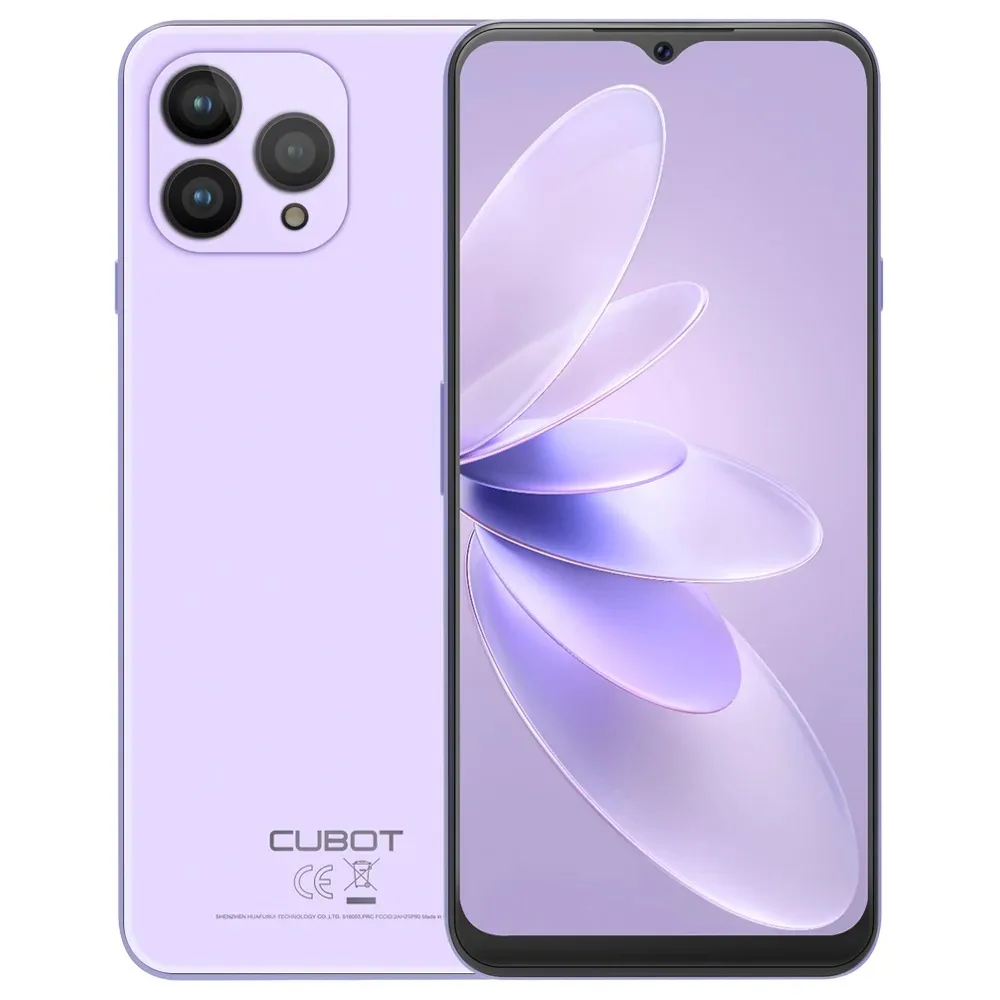 Purple Cubot 2023 New Global Version Smartphone P80 Android 8gb Ram ...
