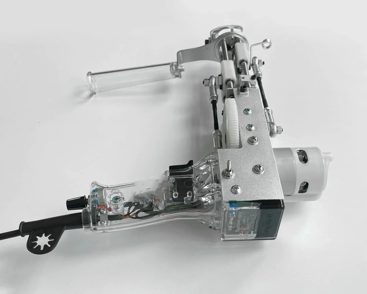 Transparent Colour Tufting Gun Machines - Height Adjustable