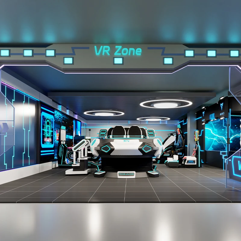 Indoor Multiplayer Gaming - 9D Cinema Game Center