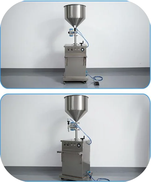 Semi Automatic Small Piston Liquid Paste Packing And Filling Machine ...