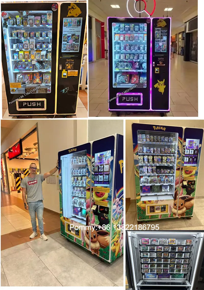 Wholesale Self-Service Automatic Vending Machine for Pokemoncards