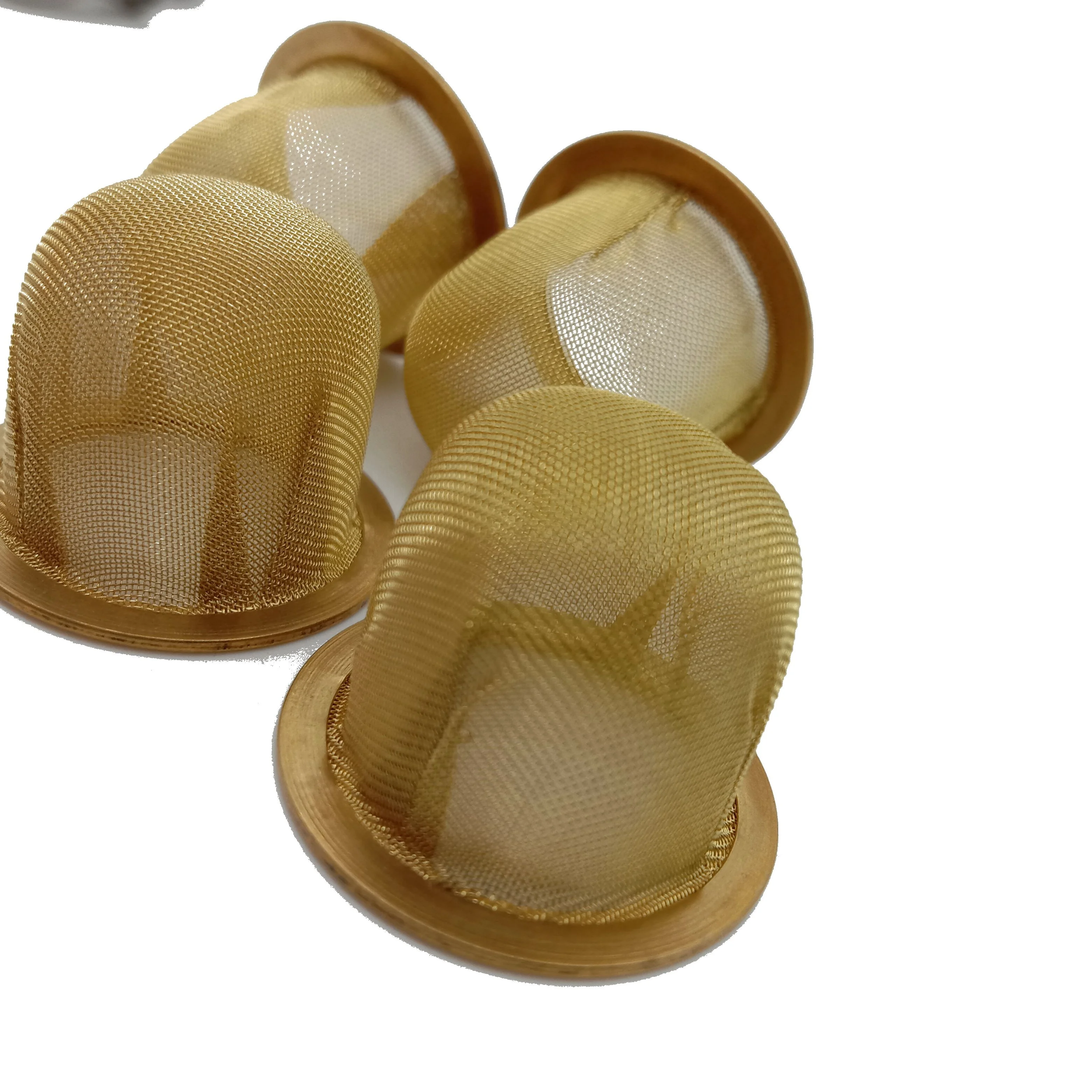 304 Stainless Steel Woven Wire Mesh Filter Cap Strainer