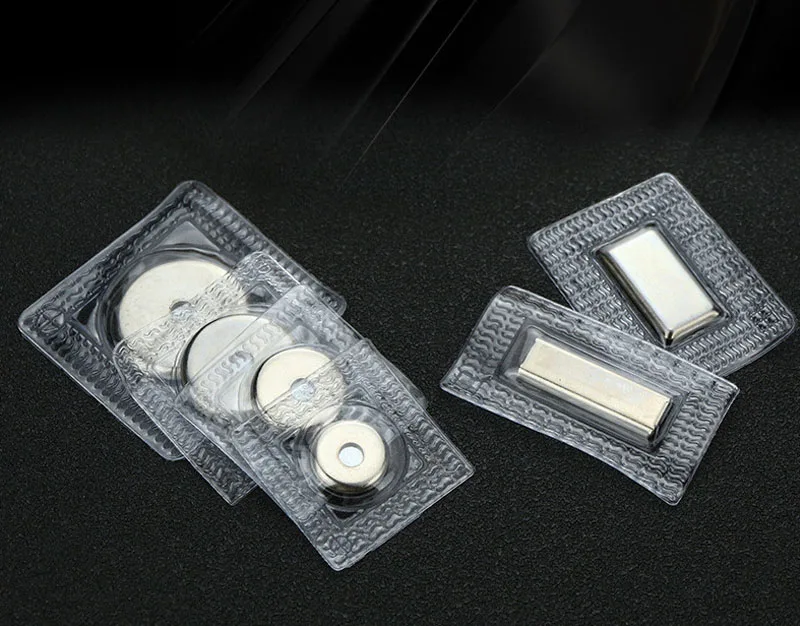 Hidden Sew Box Magnet Snaps Buttons Magnetic PVC Strong