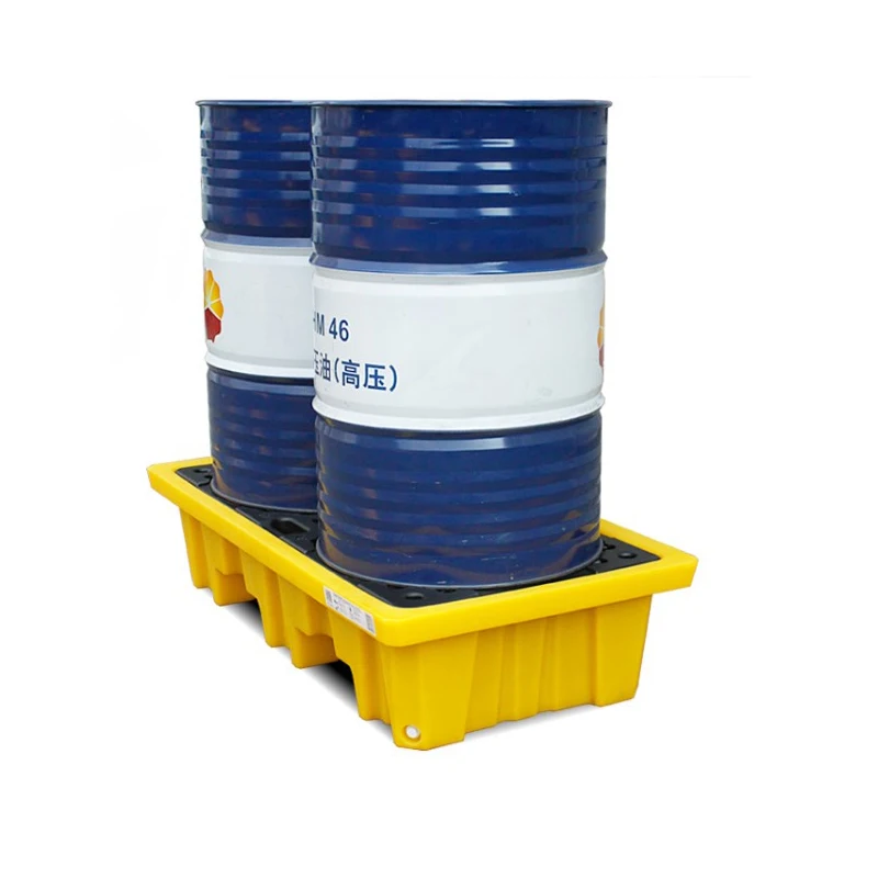 2 Drum Spill Containment Pallet - Secure Your Barrels