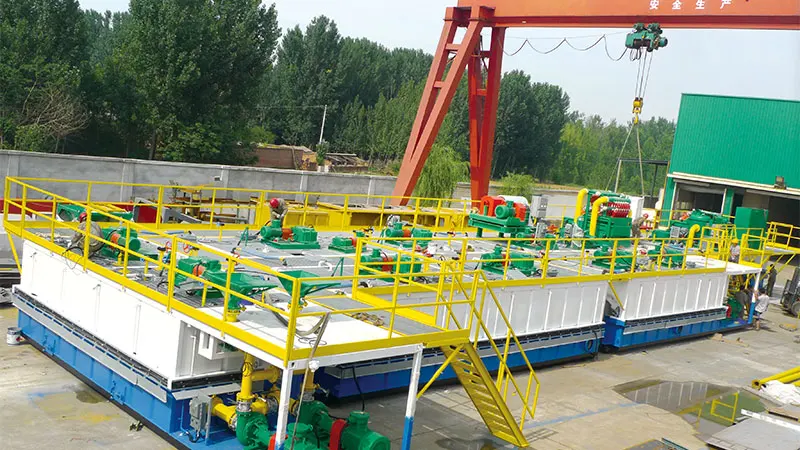 Oil Gas Drilling Mud System for Solids Separation and Mud Cleaning in ...