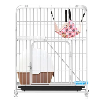 Stainless Steel Metal Design Square Plush Dog Cage Mesh Pet Kennel With ...