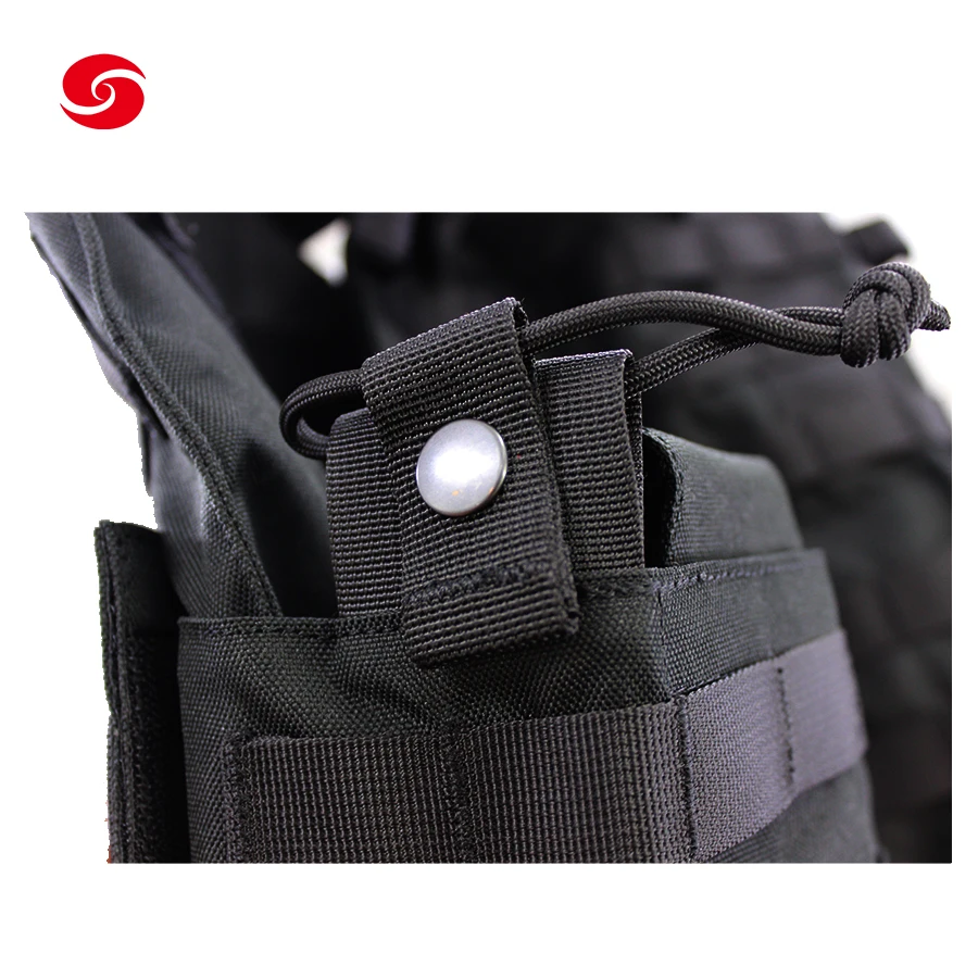 Light Weight Black Molle Modular Tactical Combat Vest