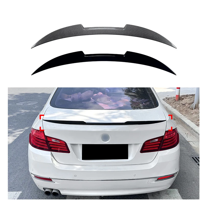 ABS fiber Body Kit Boot Spoiler For BMW F10 2011-2017 gloss black Rear ...