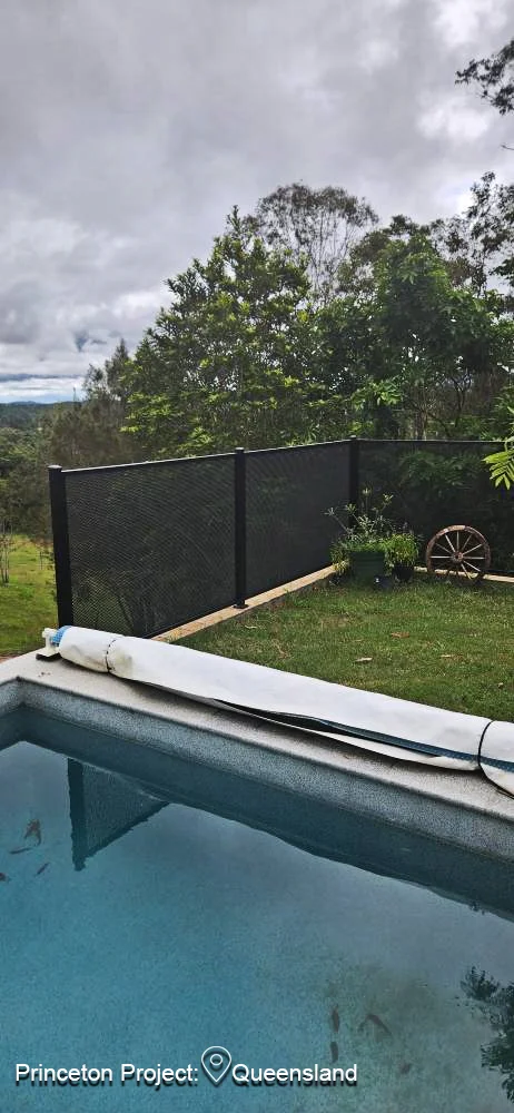Aus Perf Fencing Perforated Aluminium Pool Fence Panel - Buy As1926.1 ...