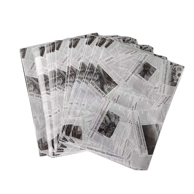 Hamburger Paper Aluminum Foil Laminated Paper For Burger Wrap - Buy ...