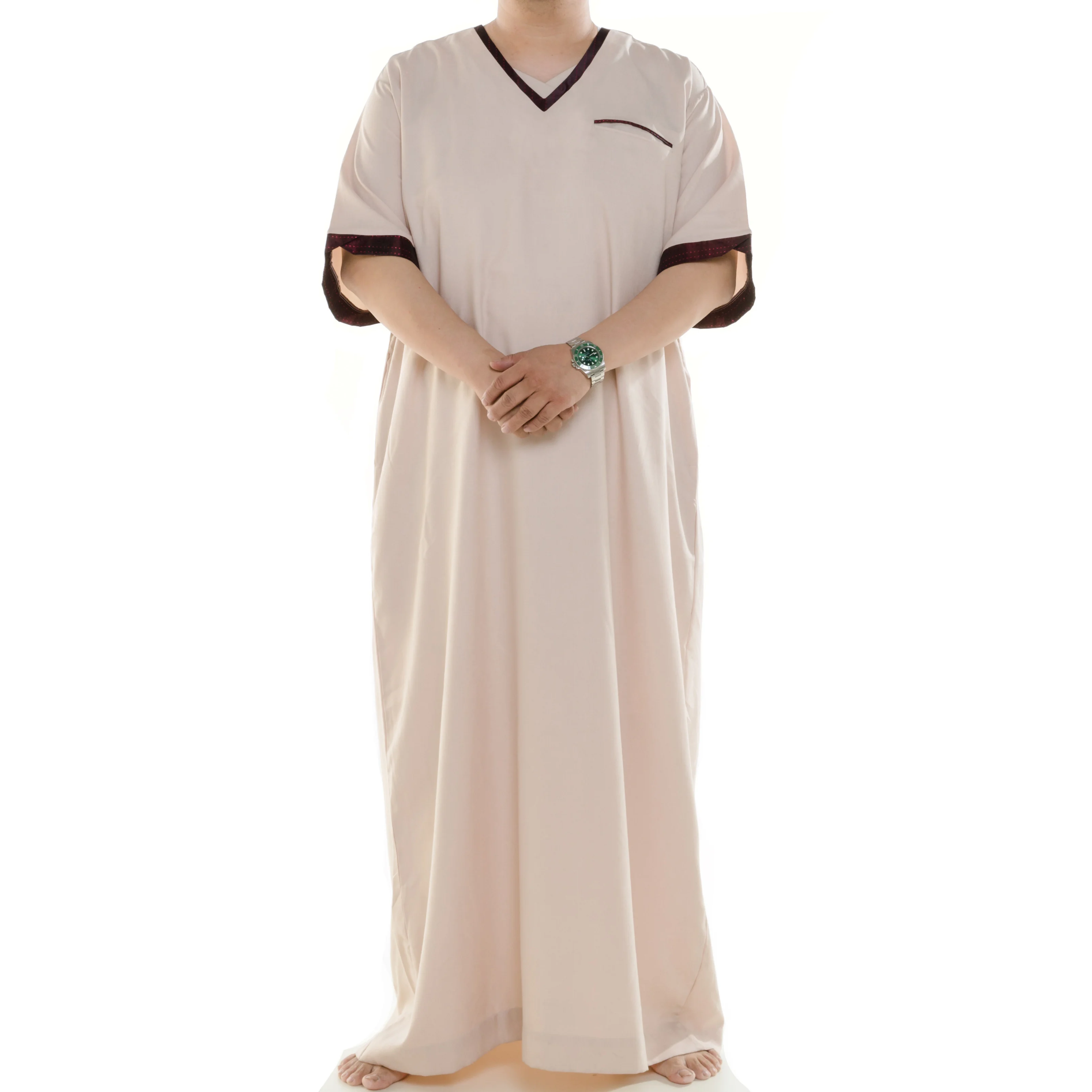 Islamic Clothing Muslim Prayer Islamic Robe Boubou Jubbah IKF Muslim ...