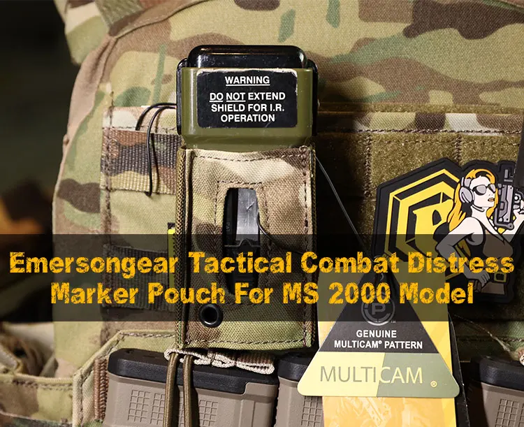 Emersongear 500d Cordura Nylon Multicam Tactical Distress Marker Pouch ...