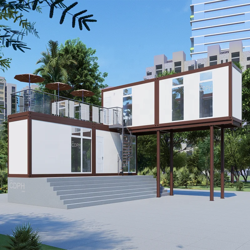 Cdph Steel And Wooden Glass Prefab Houses With Updated Designs And Full ...