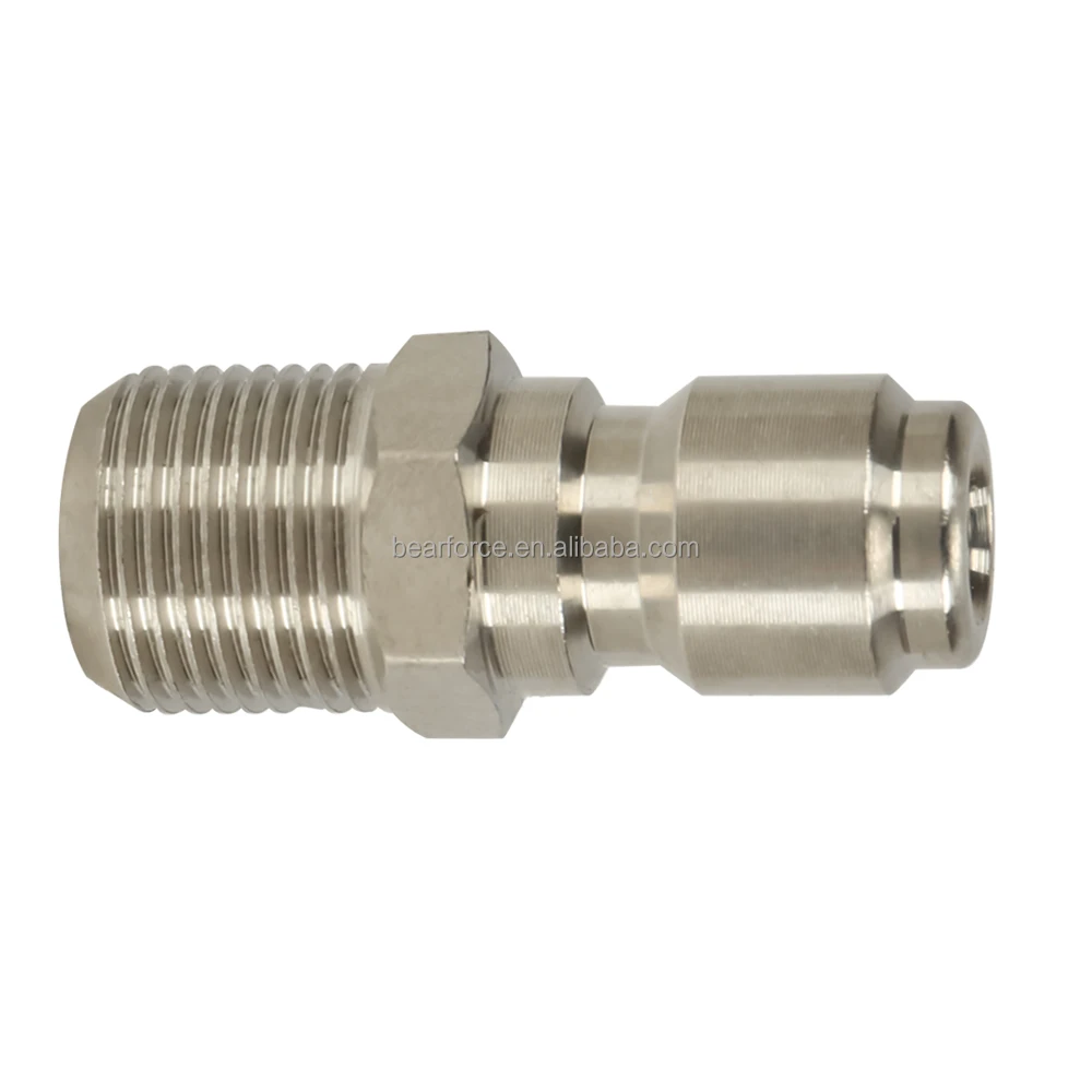 Stainless Steel Quick Connector Plug for High Pressure Washers