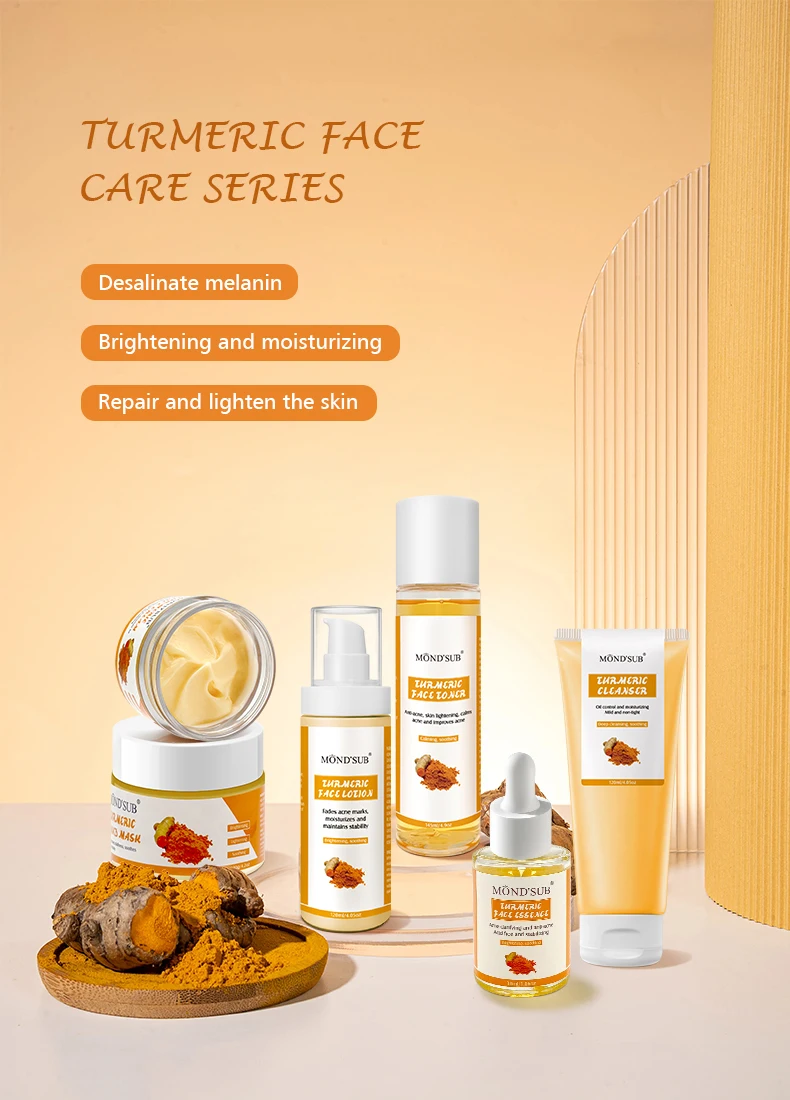 Mond’s Sub Turmeric Skin Care Set - Acne & Dark Spot Treatment
