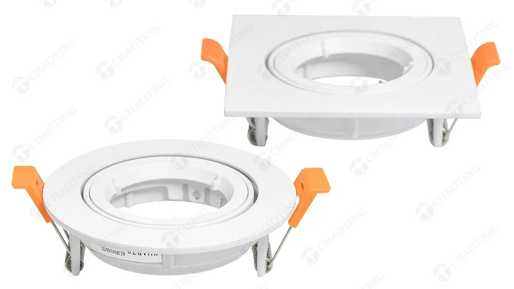 Die Casting Aluminum Led Ceiling Square Downlight Holder Gu10 Spot Down ...