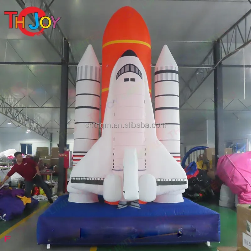20ft Tall Giant Inflatable Space Shuttle Spaceship Rocket Ship Model ...