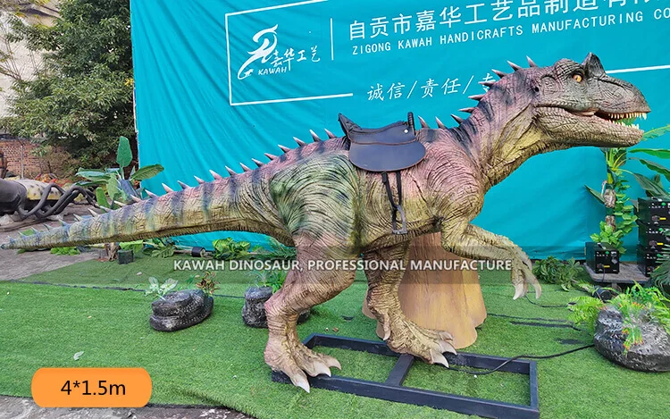T-rex Amusement Park Rides - Dinosaur Theme Park Attractions