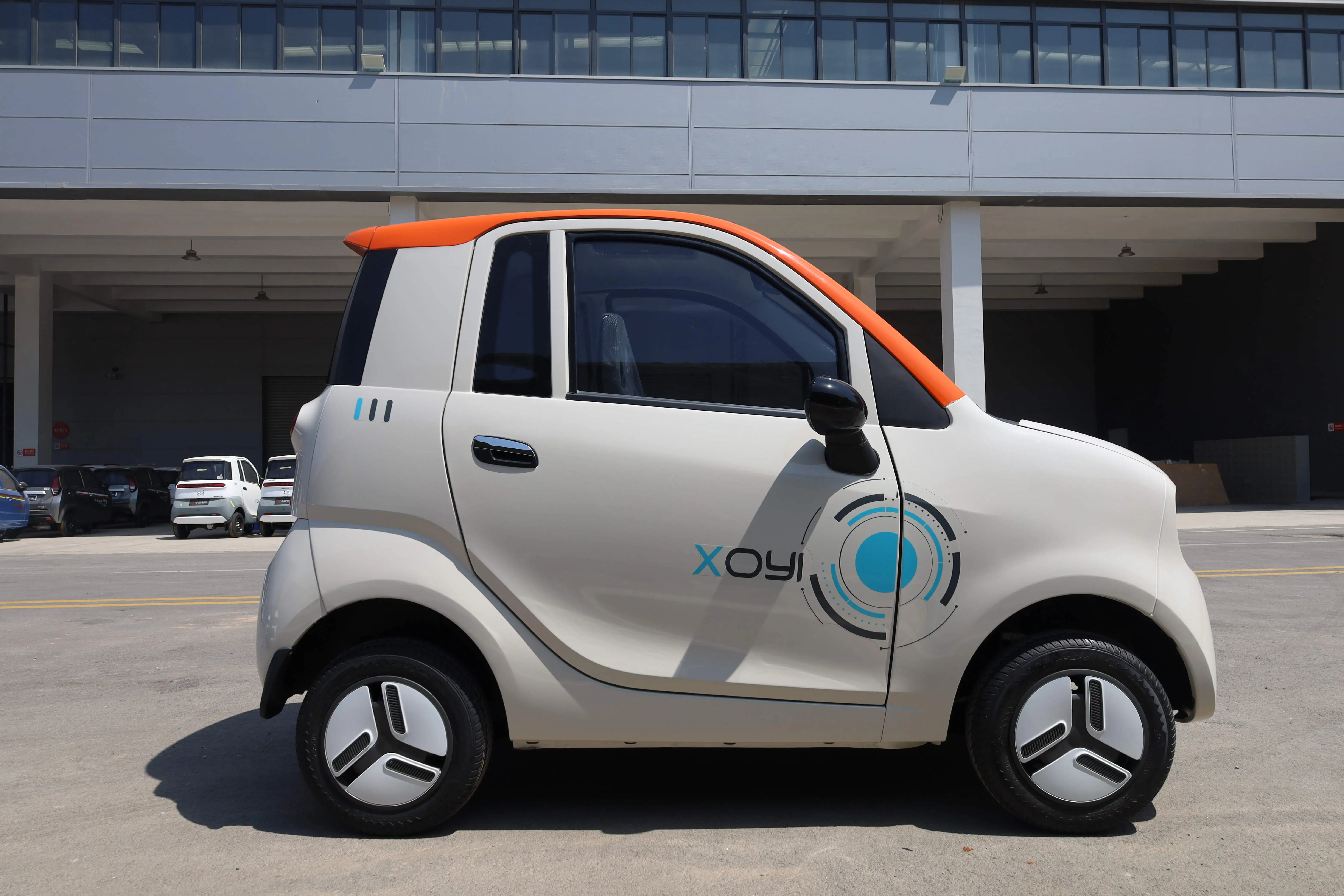 Mobility 2 Seater Chinese Low Speed Mini Electric Car Cabin Scooter ...