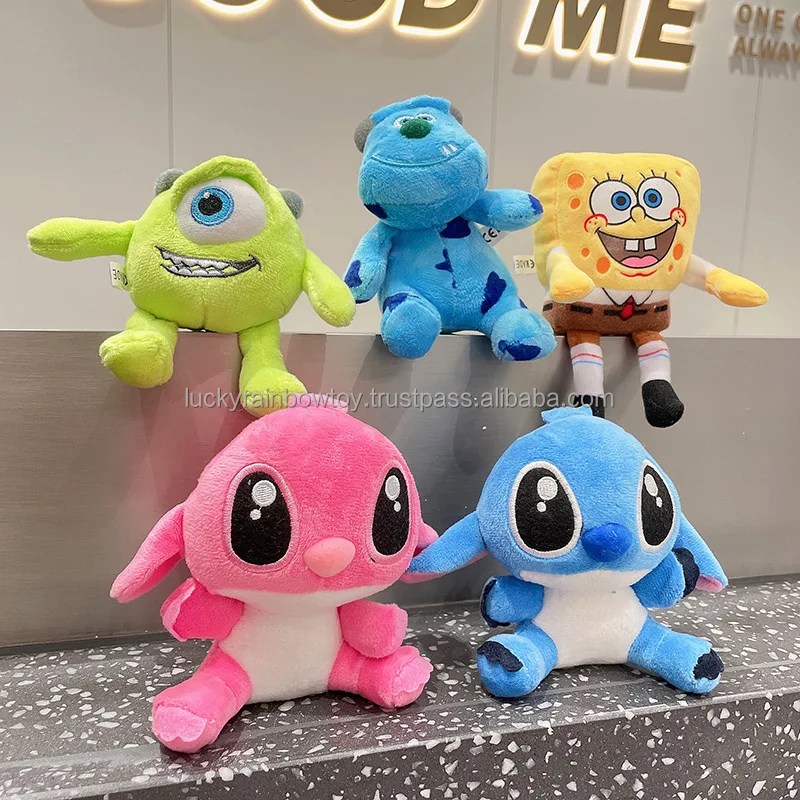 Funny Spongebob Patrick Star Plush Toy Custom Cartoon Anime Stitch ...