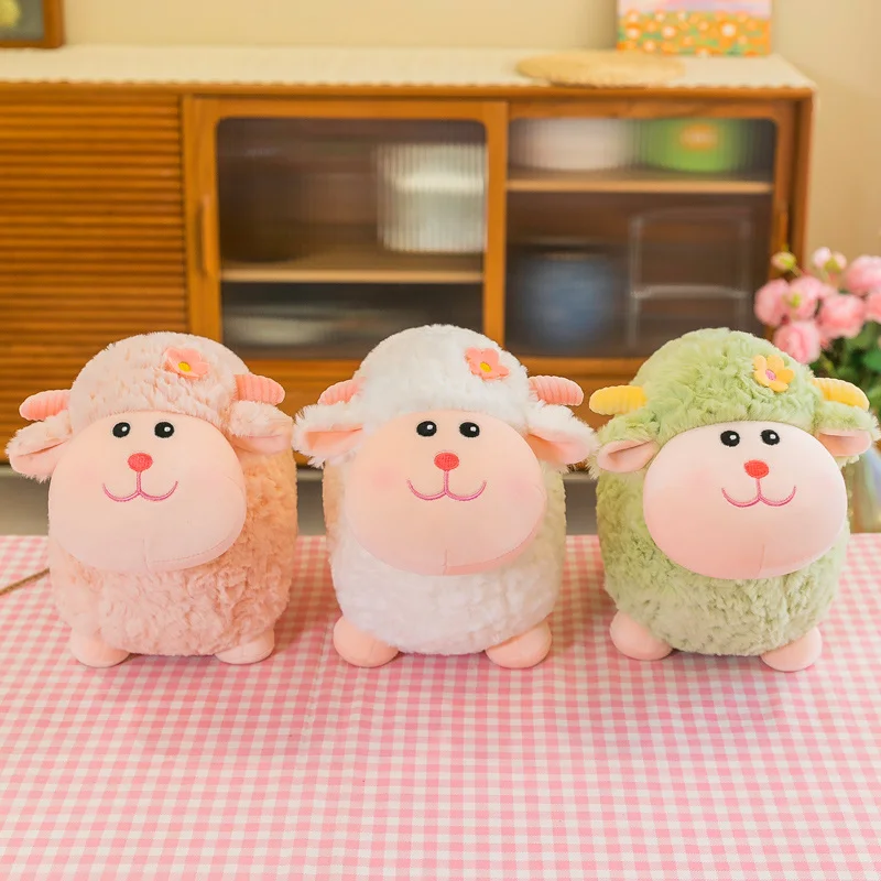 28cm Sheep Pillow Soft Handle Sheep Plush Toy Sheep Stuffed Toy - Buy ...