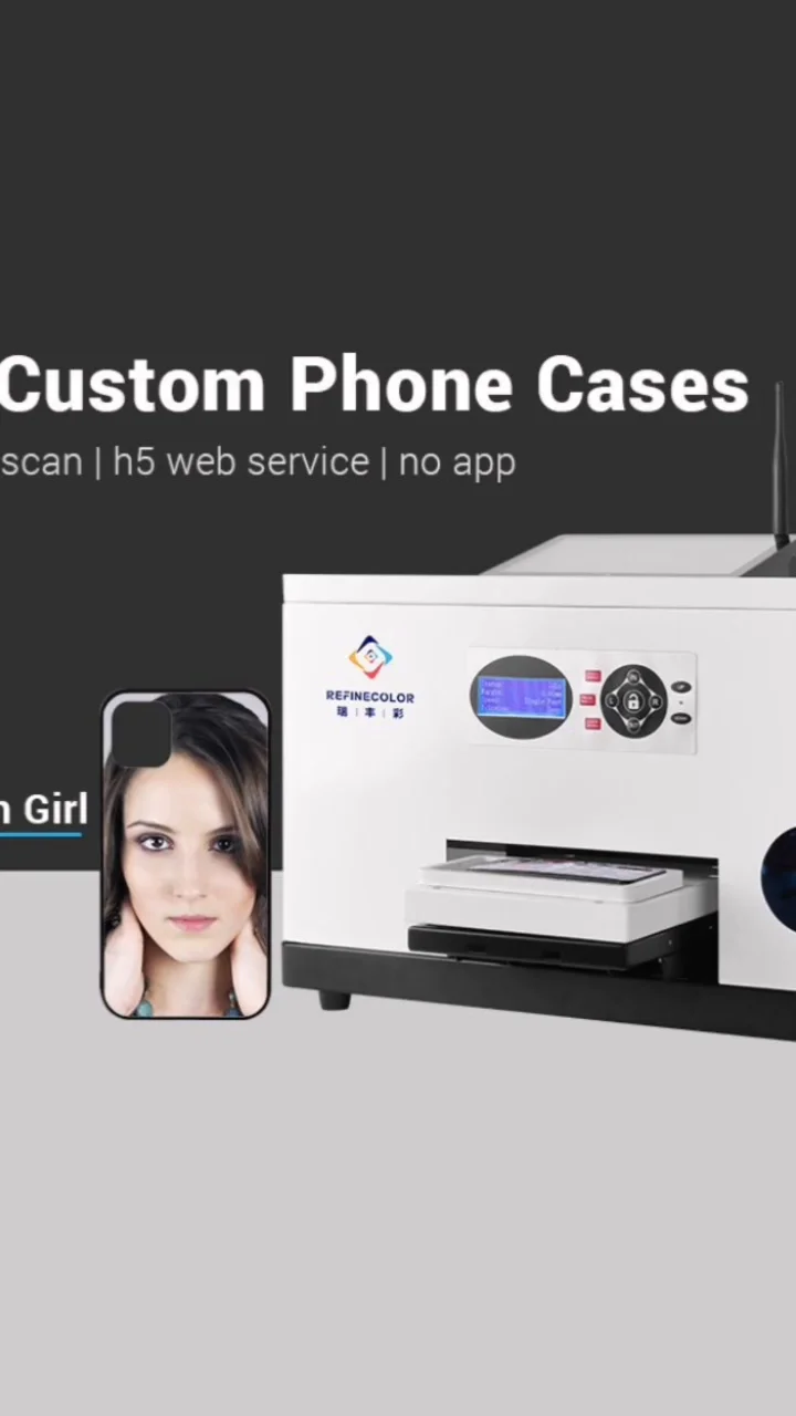 Mobile Phone Case Printer Wifi App Online Custom Mobile Cover Uv ...