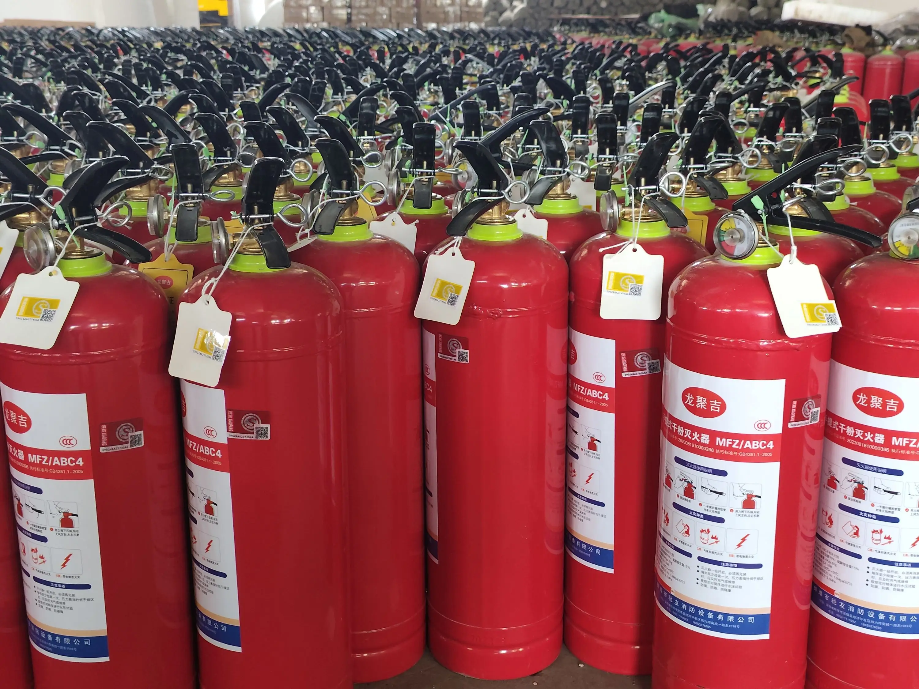 40% Abc Dry Powder Fire Extinguisher 4kg Fire Extinguisher Dry Powder ...