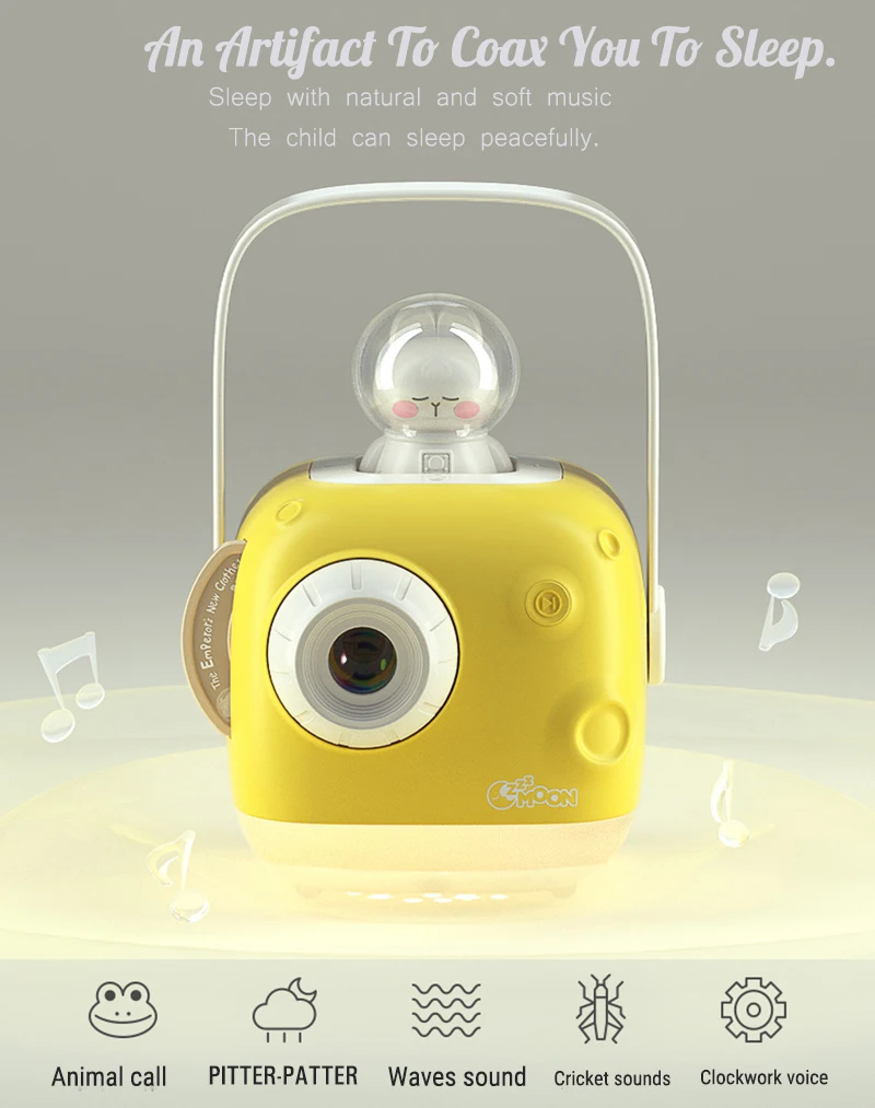 Zzzmoon Kids Projector Cartoon Mi Storybook Portable Projector With ...