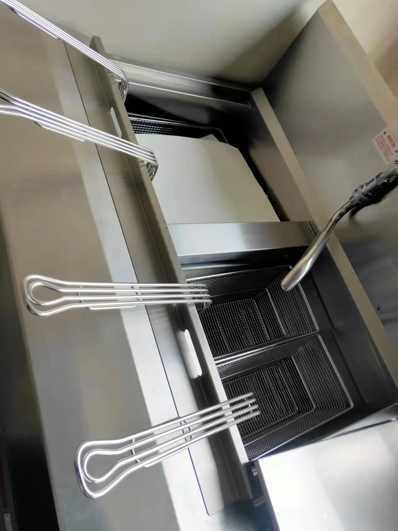 Commercial Electric/gas Open Fryer OFE-322 - High Efficiency