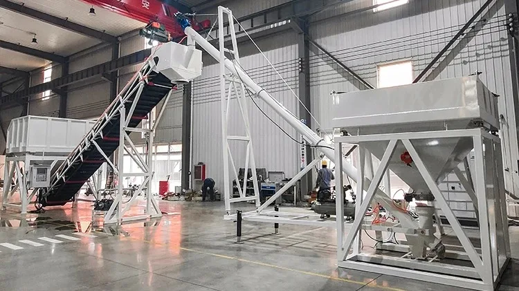 China Customize 20t/h Big Bag Cement Hopper Stainless Steel Screw ...