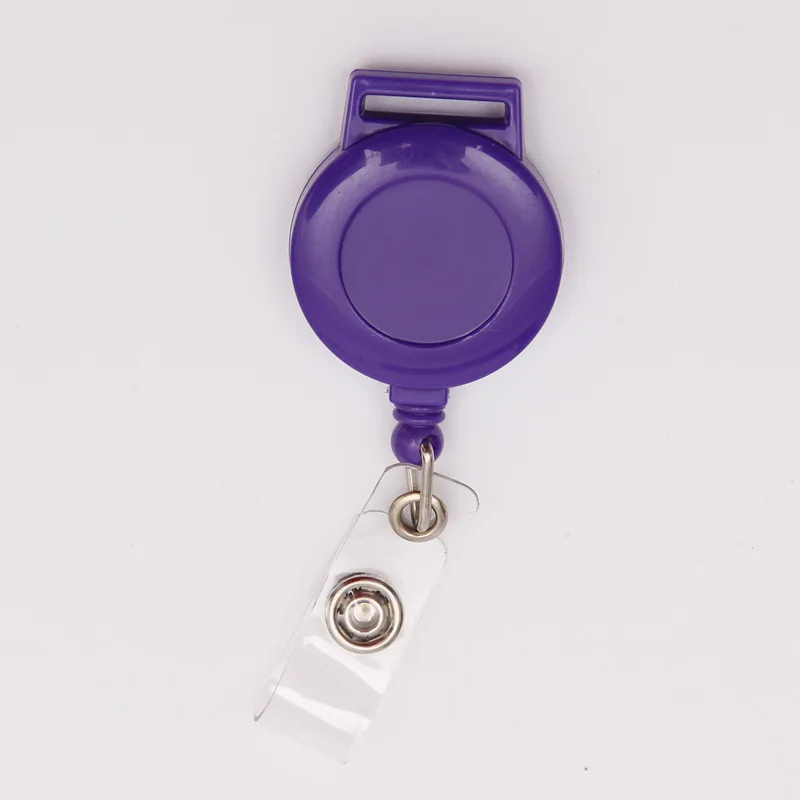 Wholesale Plastic Transparent yoyo ID Reel Badge Multi Color Stock ...