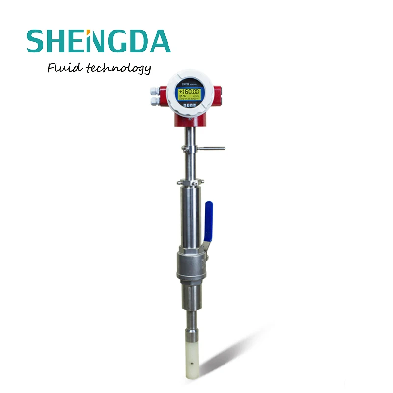Magnetic Insertion Flow Meter Electromagnetic Plug In Flowmeter Water - Buy Insertion Flow Meter ...