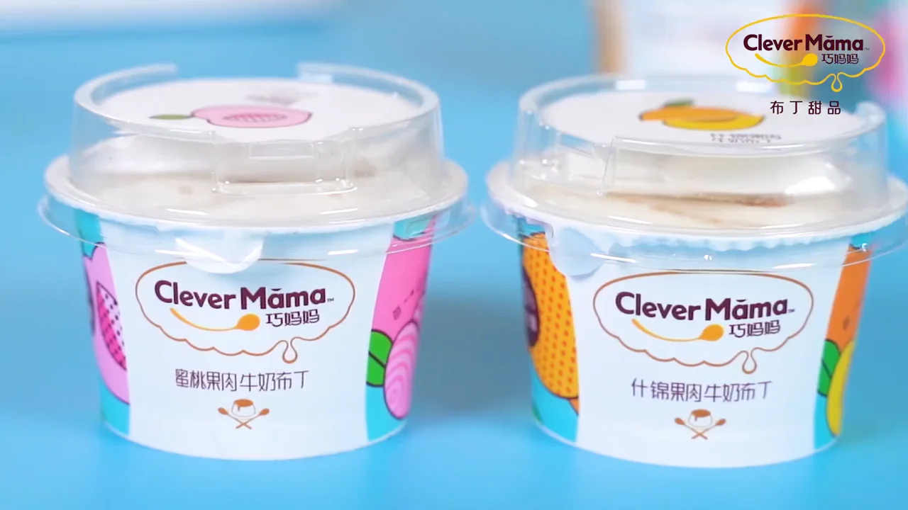 Clever Mama Tray Packing Assorted Fruit Jelly Pudding Dessert Coconut ...