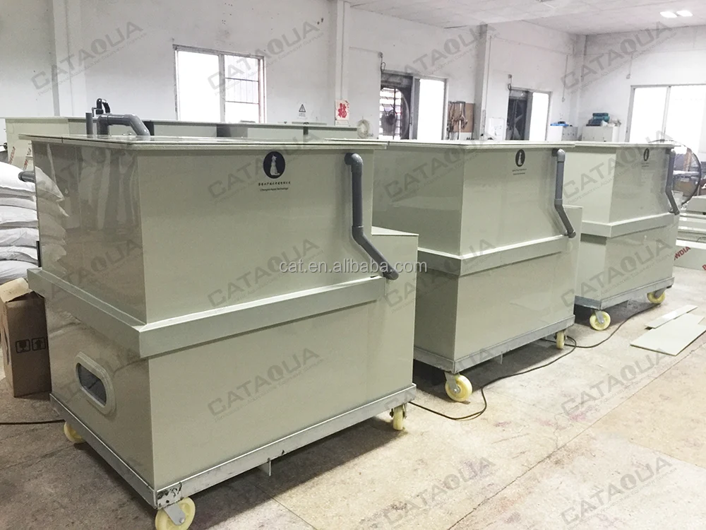 CATAQUA Mobile Aquaculture Trailer RAS System - Live Fish Transport