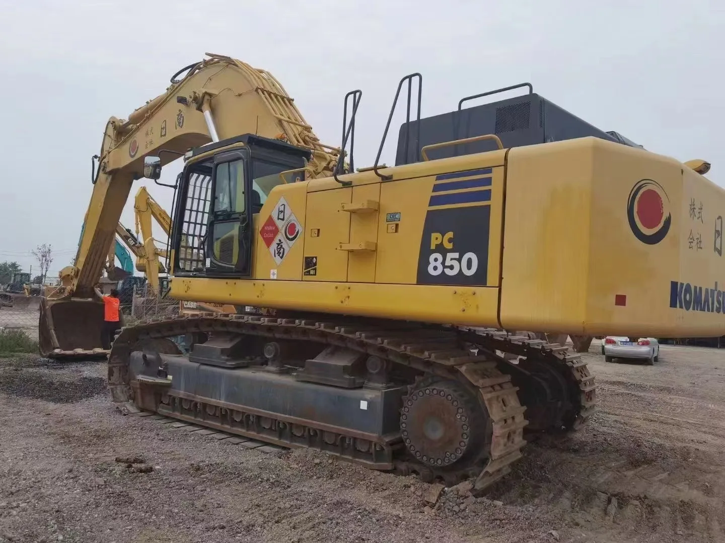 Secondhand Komatsu Pc850 Used Hydraulic Crawler Excavator Heavy-Duty 85 ...