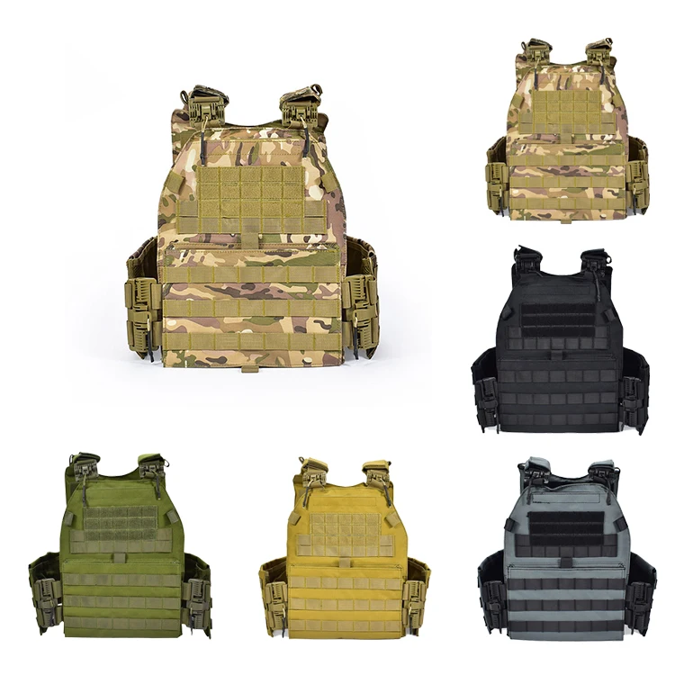 Quick Release Tactical Vest Tactical Plate Carrier Molle Tactical Camouflage Vests - Buy Plate ...