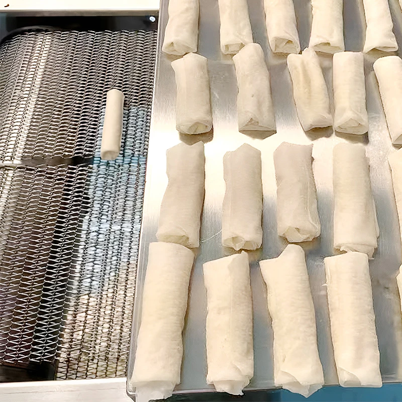Commercial Automatic Injera Lumpia Samosa Spring Roll Pastry Making ...