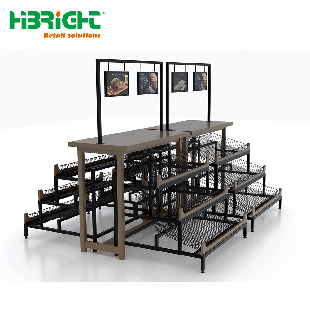 Durable Bread Display Stands - Perfect for Commercial Kitchens