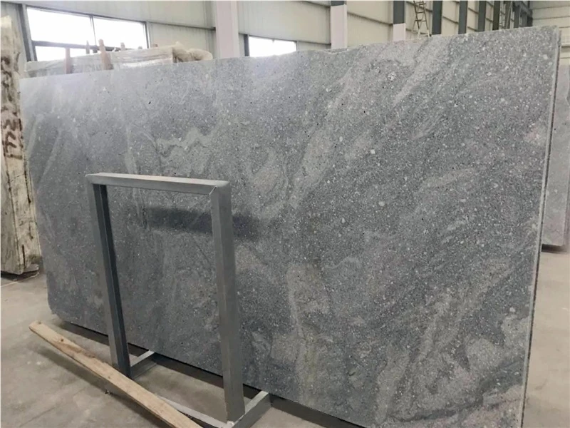 Zgstone Natural Granite Fantasy Grey Honed Big Slab For Customized ...