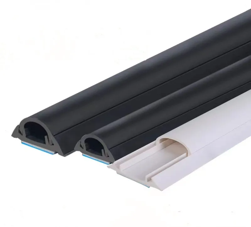 Self-Adhesive Grey PVC Cable Trunking Slotted RTD-2/4/6 Cord Cover ...
