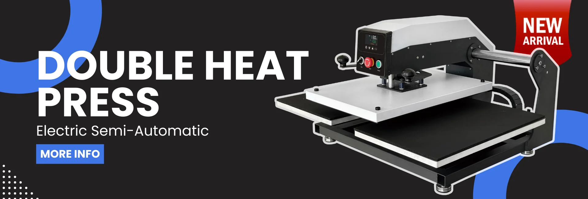 16x24 Heat Press Machine Double Station Electric Heat Press For Heat ...